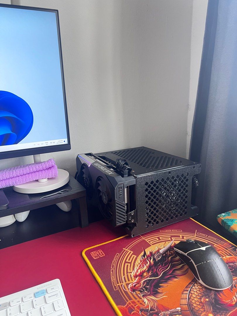 Mini ITX Ryzen 5 7500F + RTX 3070, Computers & Tech, Desktops on Carousell