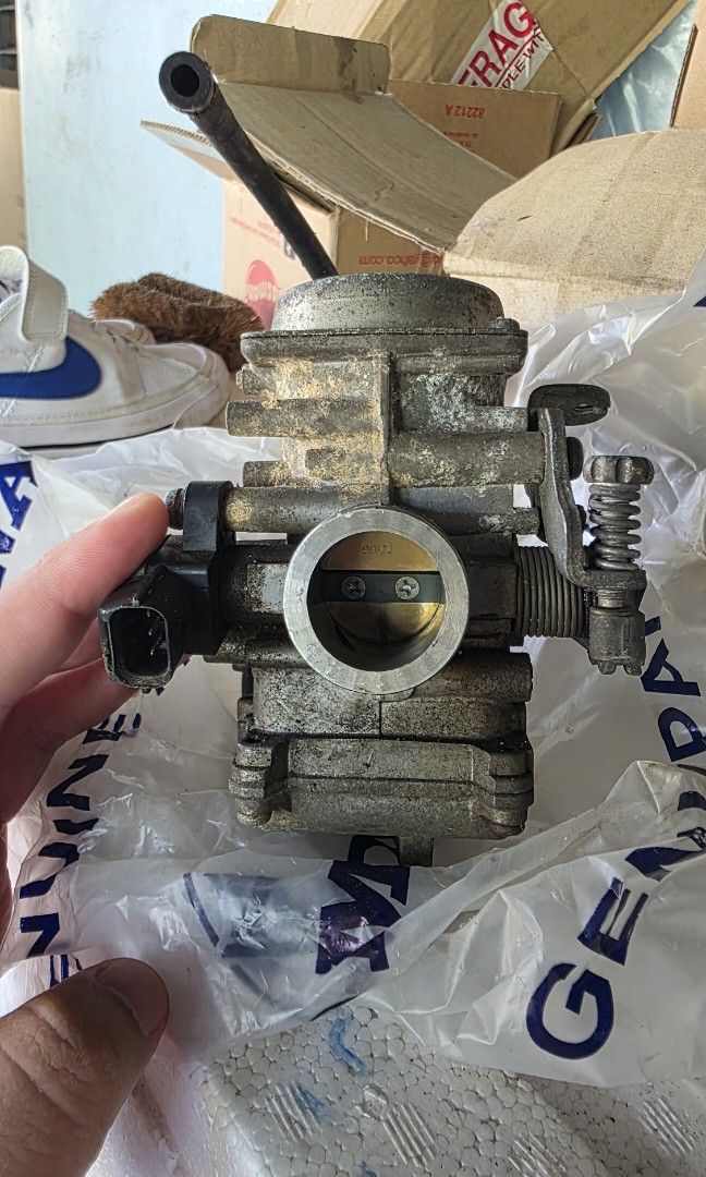 Modenas GT128 Carburetor Original Used Unit, Motorbikes on Carousell