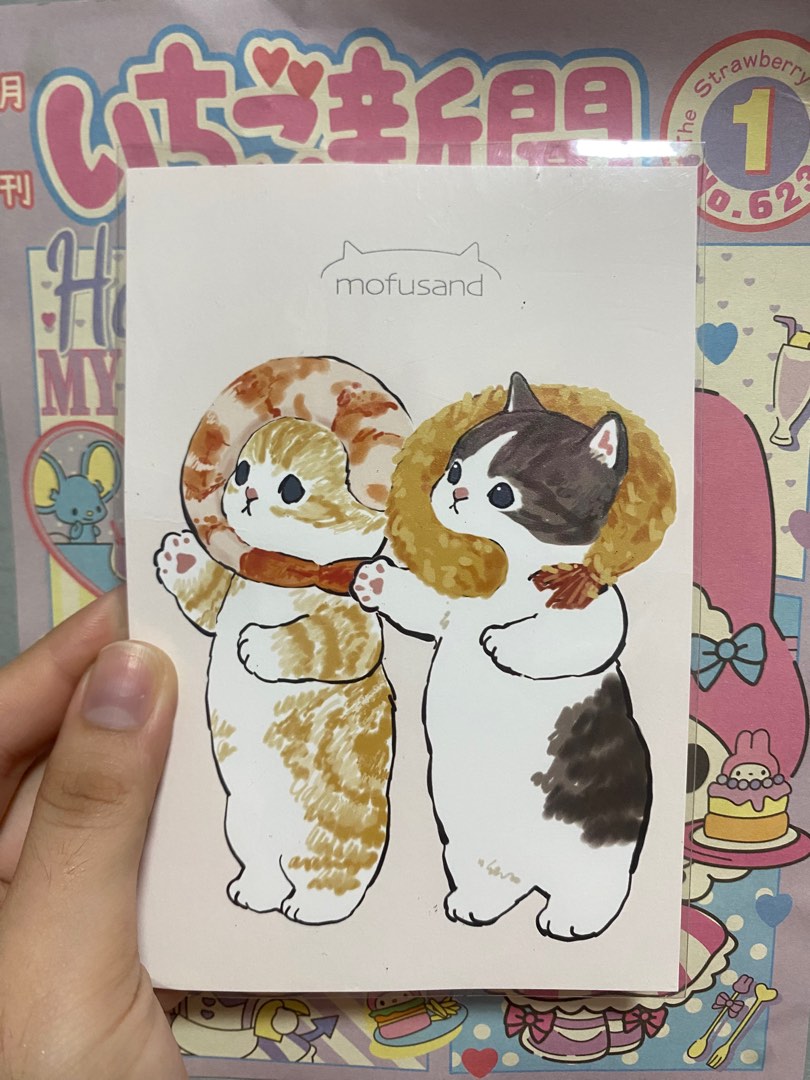 Mofusand Postcard | Letter Set | post card | mofu | stationary ...