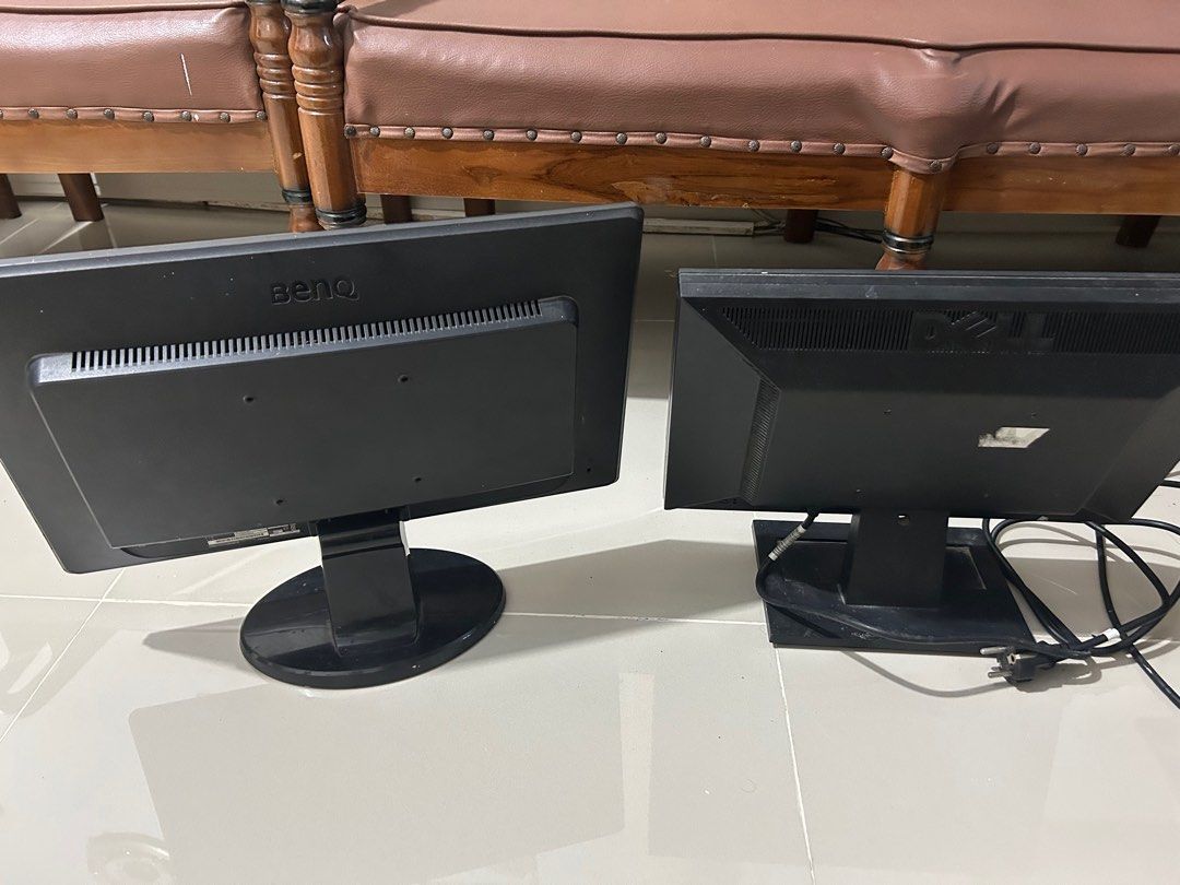 Monitor mati benq dell, Elektronik, Komputer, Desktop di Carousell