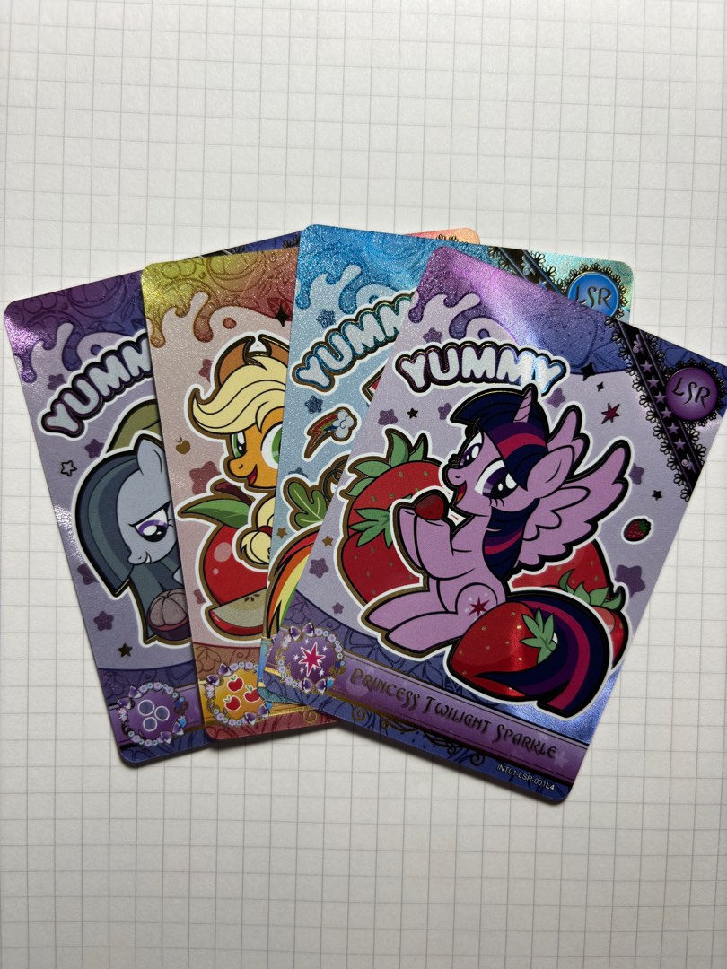 My Little Pony Trading Cards - LSR Cards, Hobbies & Toys, Toys & Games ...