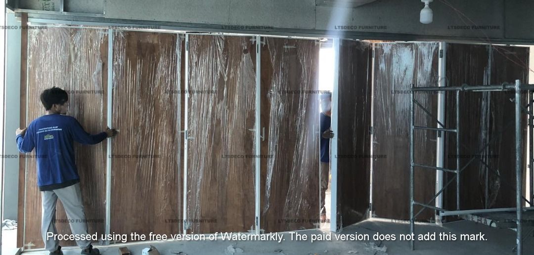 OPERABLE WALL PARTITION OFFICE FURNITURES, Furniture & Home Living ...