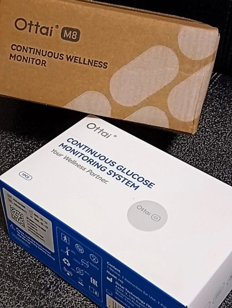 Ottai M8 Continuous Glucose Monitoring System, Health & Nutrition ...