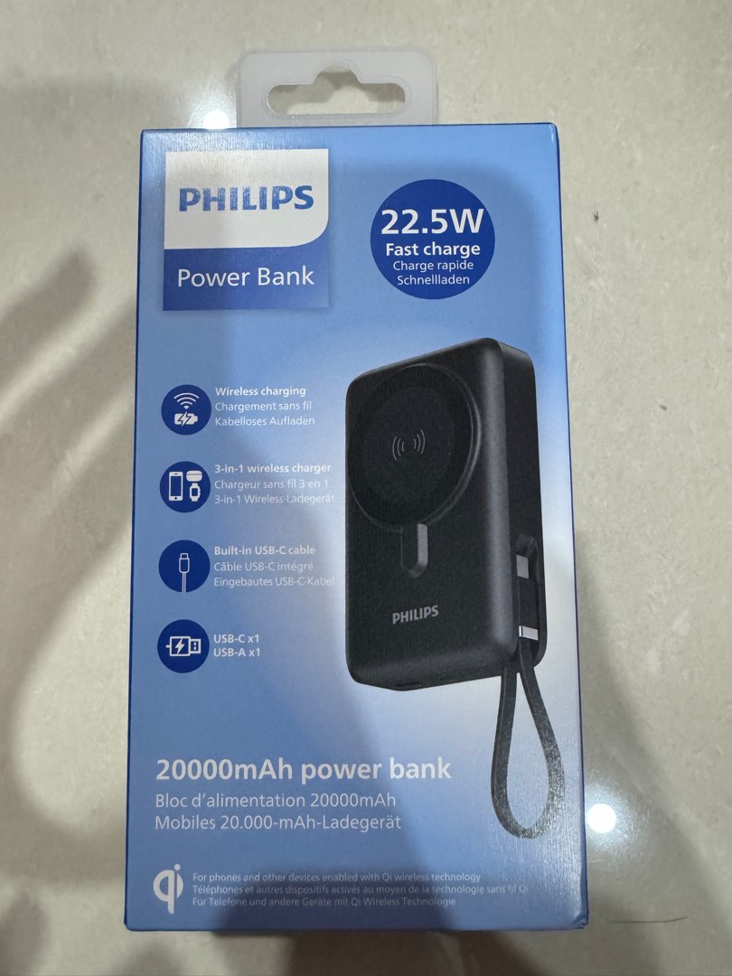 Philips Power Bank 20000mAH, Mobile Phones & Gadgets, Mobile & Gadget ...