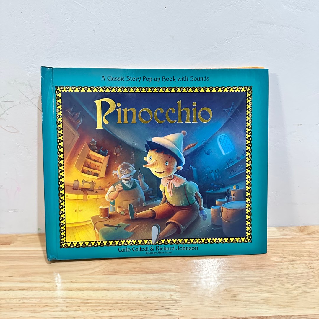 Pinocchio Oversized Pop-up Book, Hobbies & Toys, Books & Magazines ...