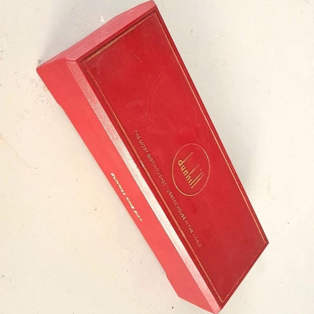 Rare Collectibles, Original Dunhill of London Red Box, Sleek DUNHILL ...