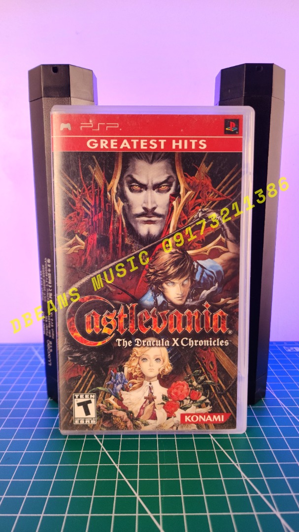 (RARE!) PSP CASTLEVANIA THE DRACULA X CHRONICLES REGION R1 PLAYSTATION ...