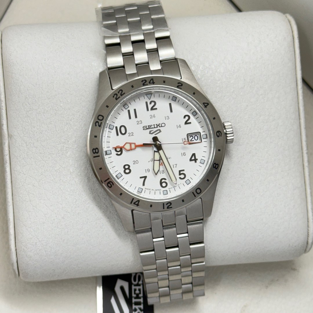 SEIKO EXPLORER POLAR GMT AUTOMATIC 39MM, Men's Fashion, Watches ...