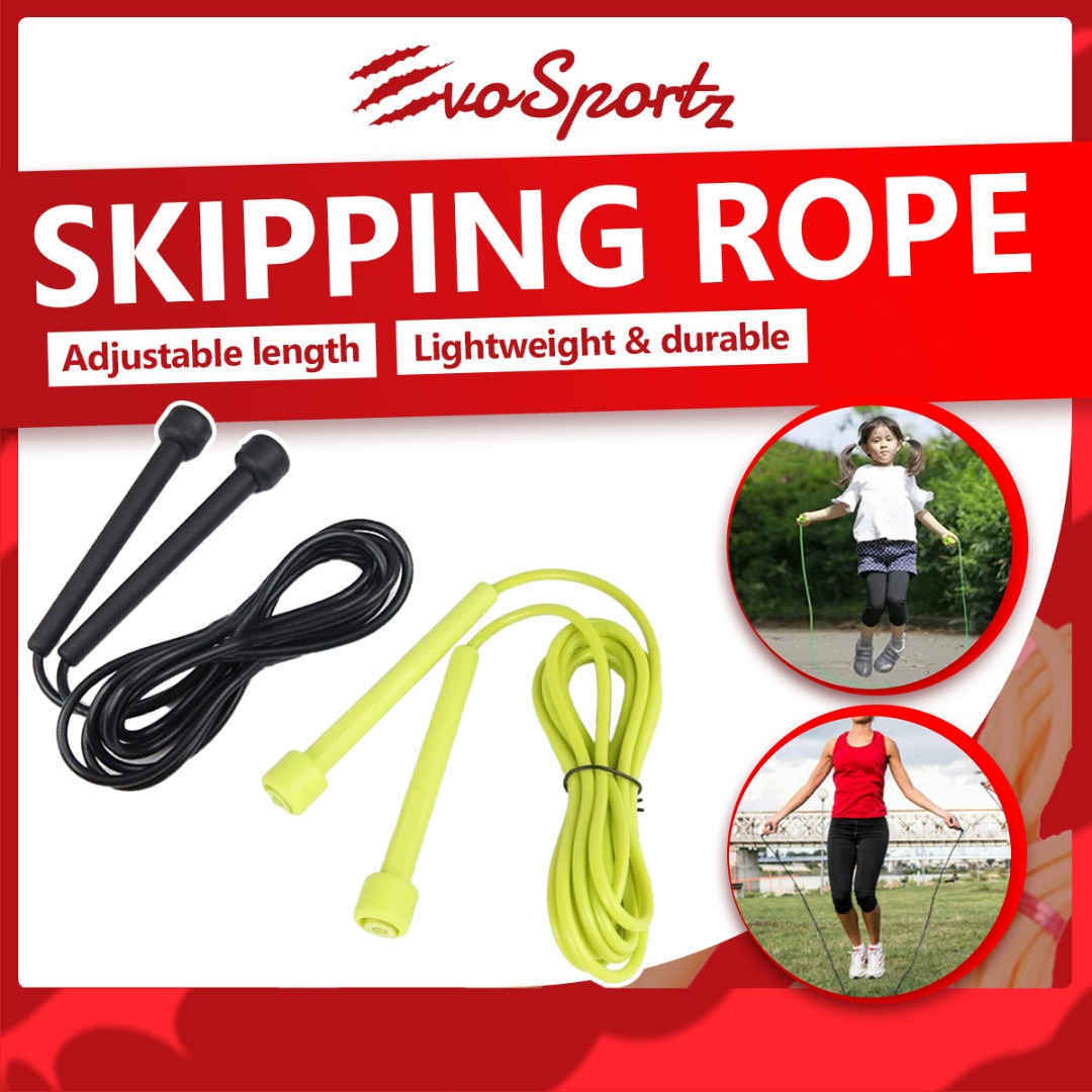 Skipping Rope | Adjustable Jump Rope | Exercise Speed Ropes, Sports ...