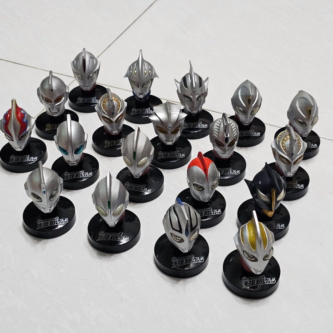 Ultraman head display, Hobbies & Toys, Toys & Games on Carousell