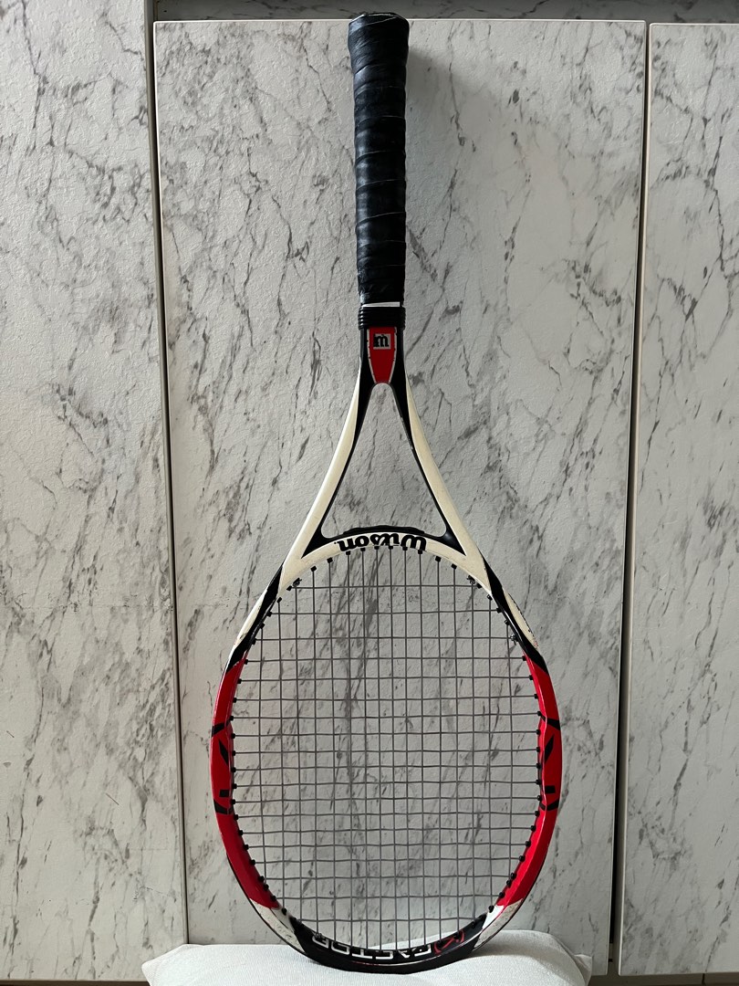 Wilson Six.One Tour K Factor Tennis Racket, Sports Equipment, Sports ...