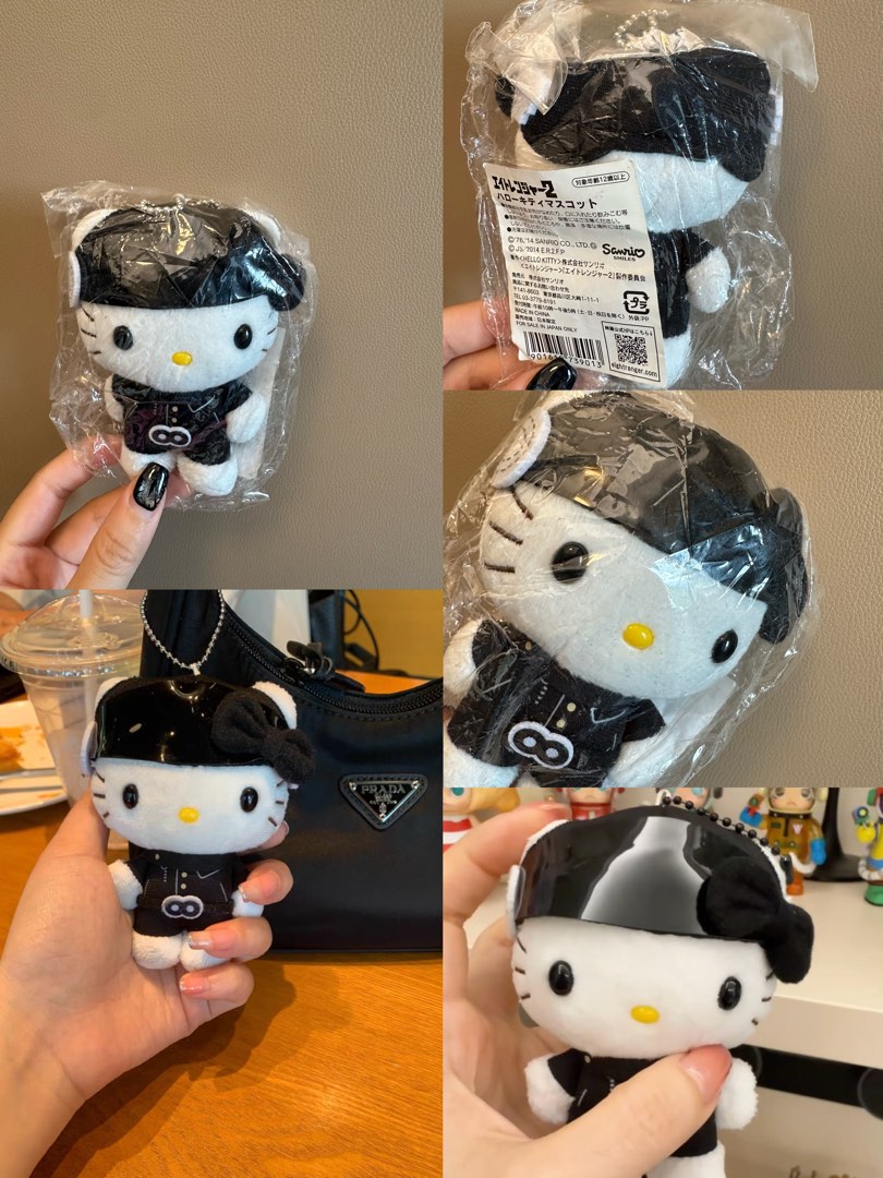 日本稀有正版限量版 全新帶原包裝 中古關八棒球 Kitty KANJANI ️Hello Kitty聯名限定公仔掛件, 興趣及遊戲, 玩具 ...