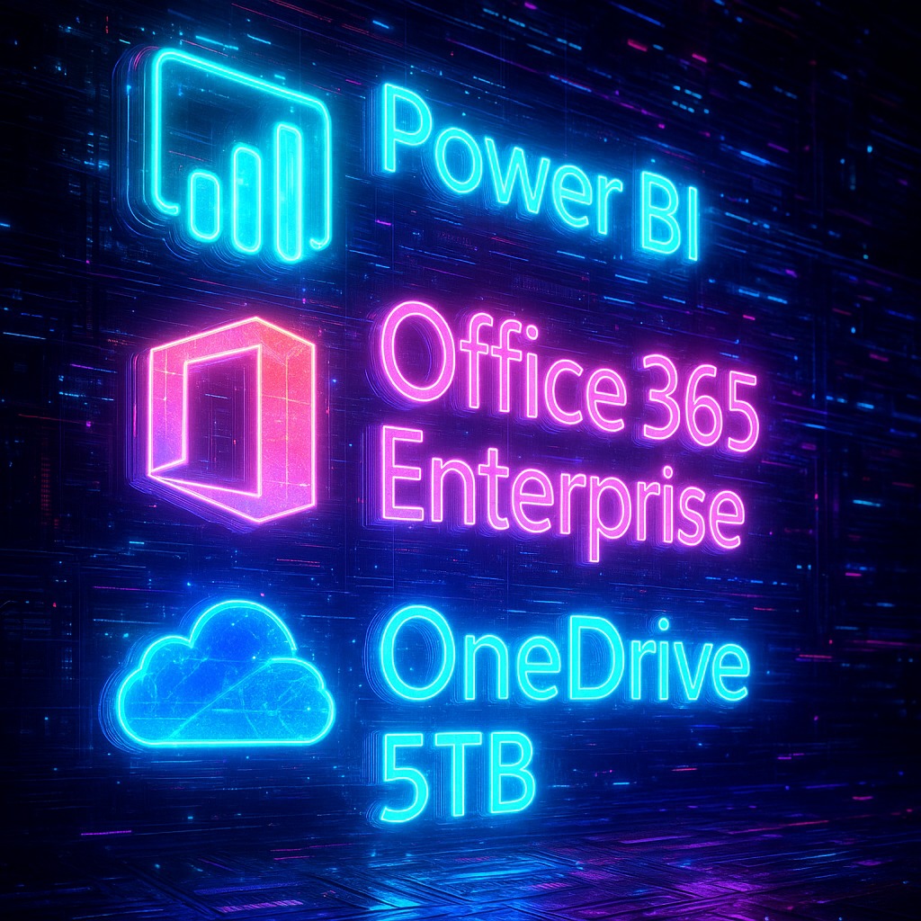 [3年5TB Office 365 企業版 E5] Microsoft OneDrive 5tb + 企業版軟件全套, 手提電話, 電話及其他 ...