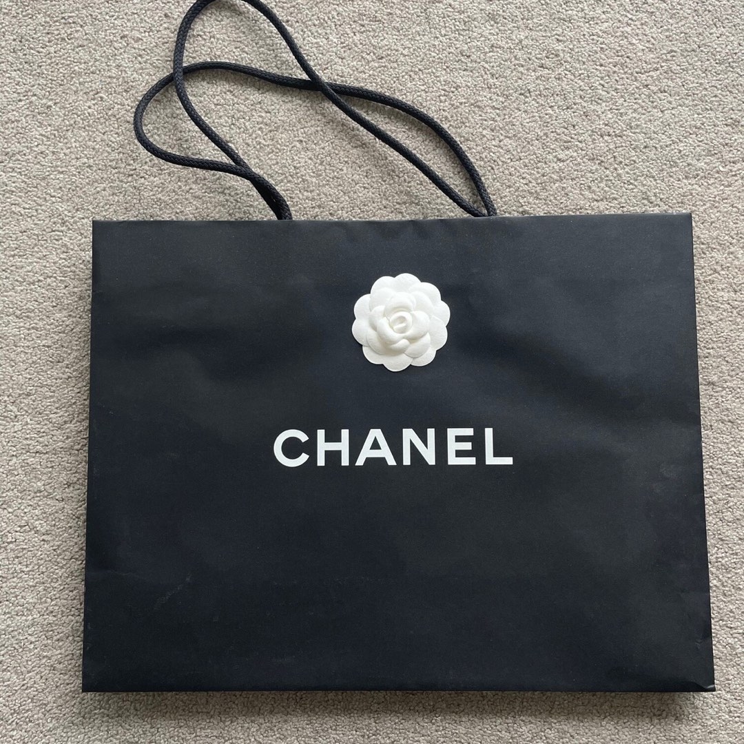 Authentic chanel paper bag, Women's Fashion, Bags & Wallets, Tote Bags ...