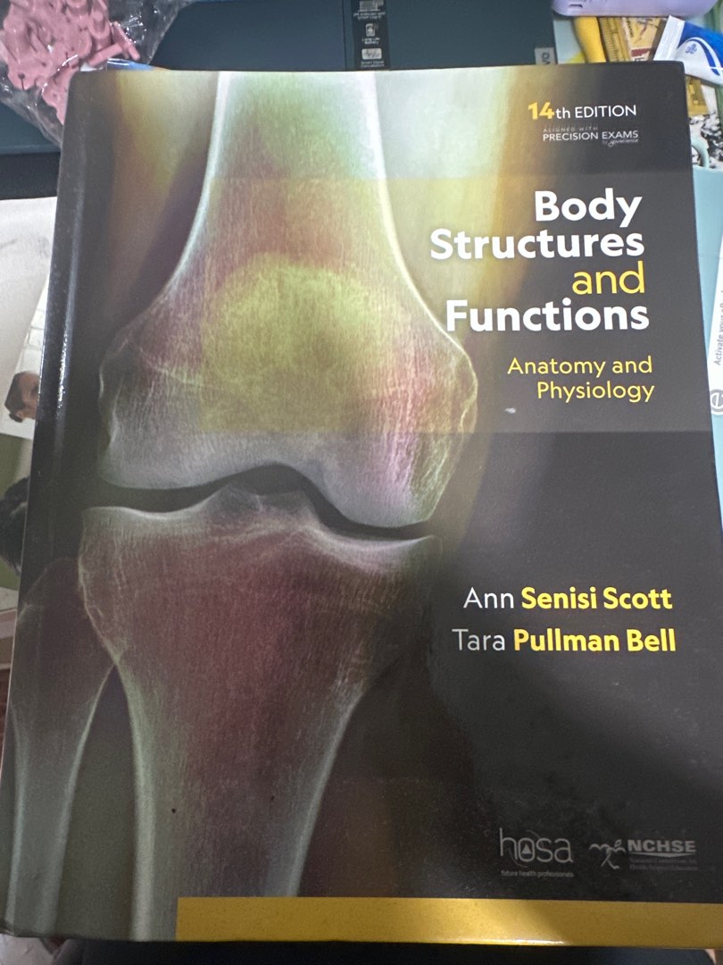 Body Structures and Functions Textbook - 14th Edition, Hobbies & Toys ...