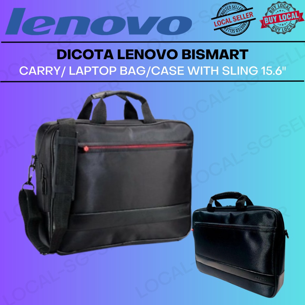 Brand New - Dicota Lenovo BISmart Carry/ Laptop Bag/Case with Sling15.6 ...