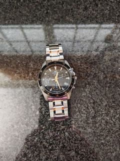 Casio Edifice Chronograph Panda Dial Analog Quartz Watch EFB-730D-1AV ...