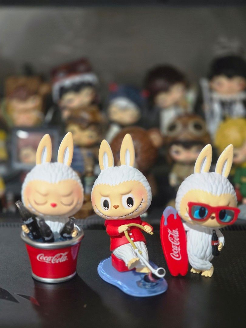 Coca-Cola Labubu The Monsters Figurines, Hobbies & Toys, Memorabilia ...