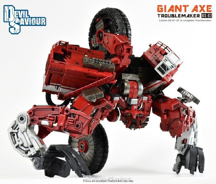 Devil Saviour DS-02 Giant Axe Troublemaker Transformers Movie 2 ROTF ...