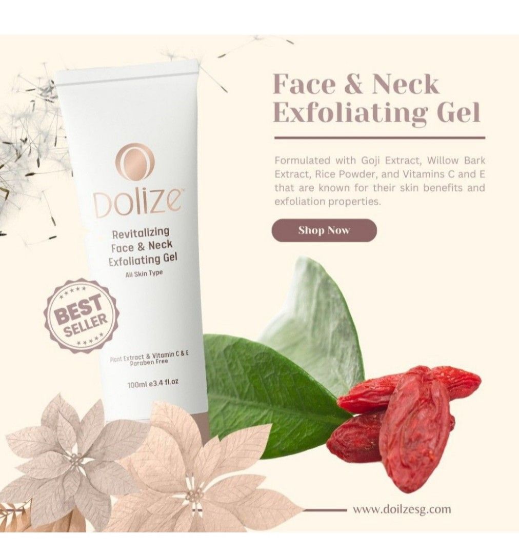 Dolize Exfoliating Gel Revitalizing, Beauty & Personal Care, Face, Face ...