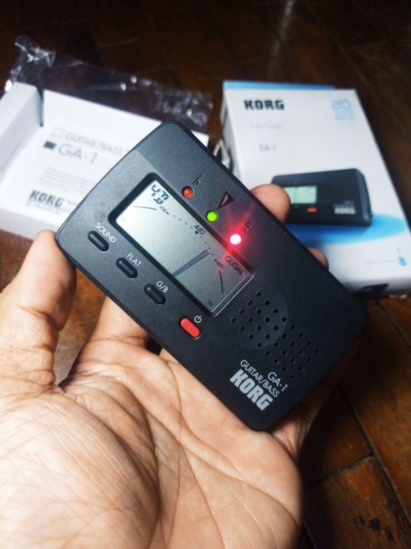 KORG GA-1 Guitar and Bass Tuner As New, Hobbies & Toys, Music & Media ...