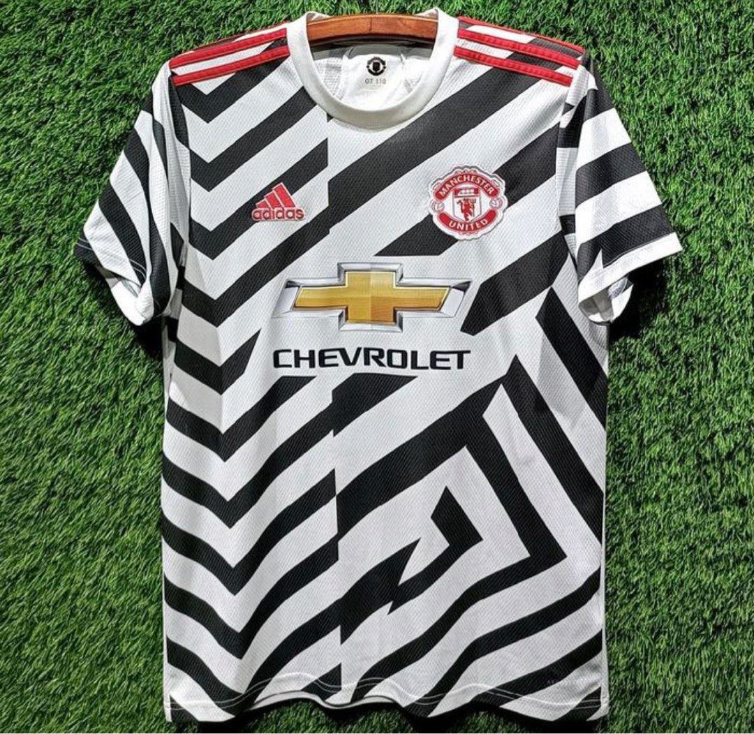Manchester United 3rd 2020/2021 MU FC Third Short Sleeve SS Adidas MUFC ...