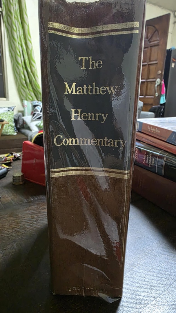 Matthew Henry Commentary on the Whole Bible in One Volume by Zondervan ...
