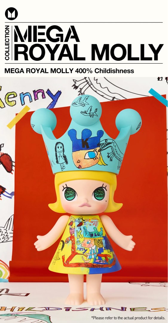 Mega Royal Molly 400% Childishness, Hobbies & Toys, Toys & Games on ...