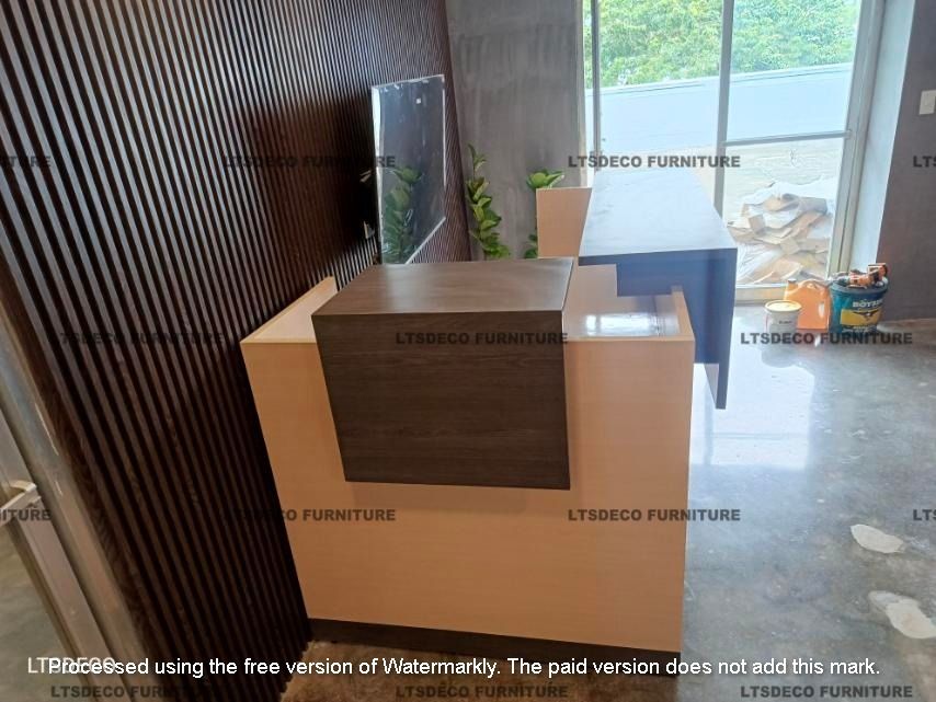 NEW COUNTER TABLE DESK OFFICE PARTITION FURNITURES, Furniture & Home ...