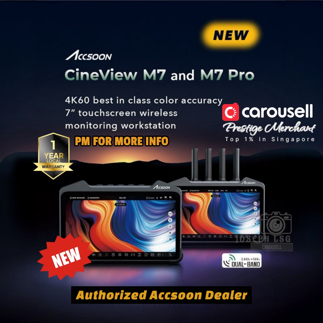 NEW MODEL Accsoon CineView M7 7" Recording Monitor $ Accsoon CineView ...