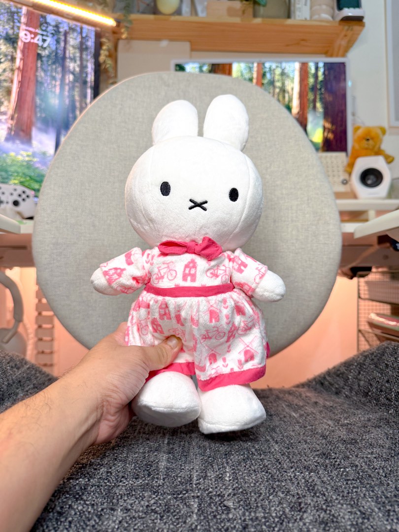 [NIJNTJE MIFFY] Miffy Pink Dress, Hobbies & Toys, Toys & Games on Carousell
