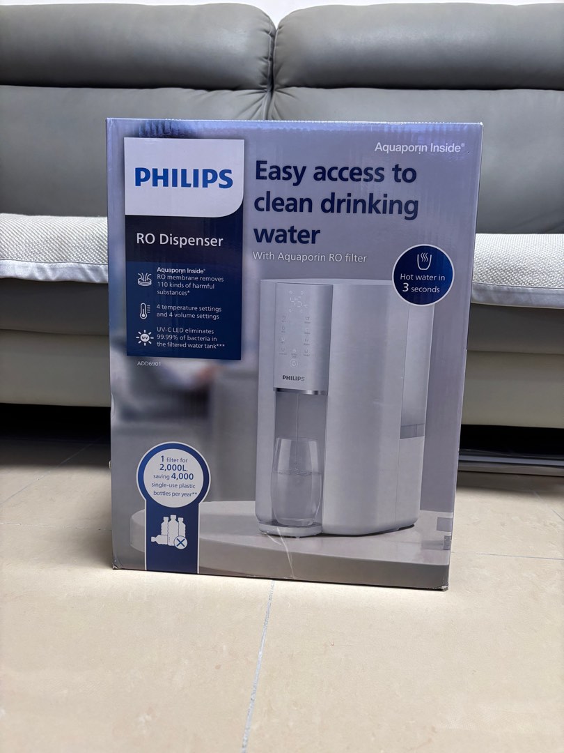 Philips RO 純淨飲水機 ADD6901, 家庭電器, 廚房電器, 濾水器及飲水機 - Carousell