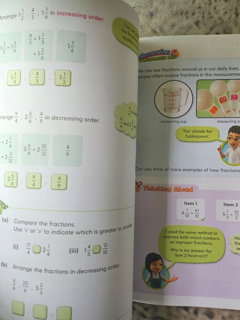 Primary Mathematics Textbook 4A, Hobbies & Toys, Books & Magazines, Textbooks on Carousell