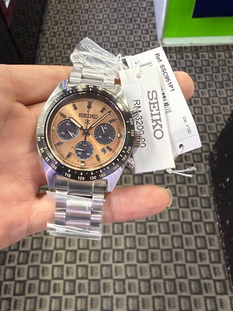 SEIKO SPEEDTIMER CHRONOGRAPH LIMITED EDITION SSC951P1, Men's Fashion ...
