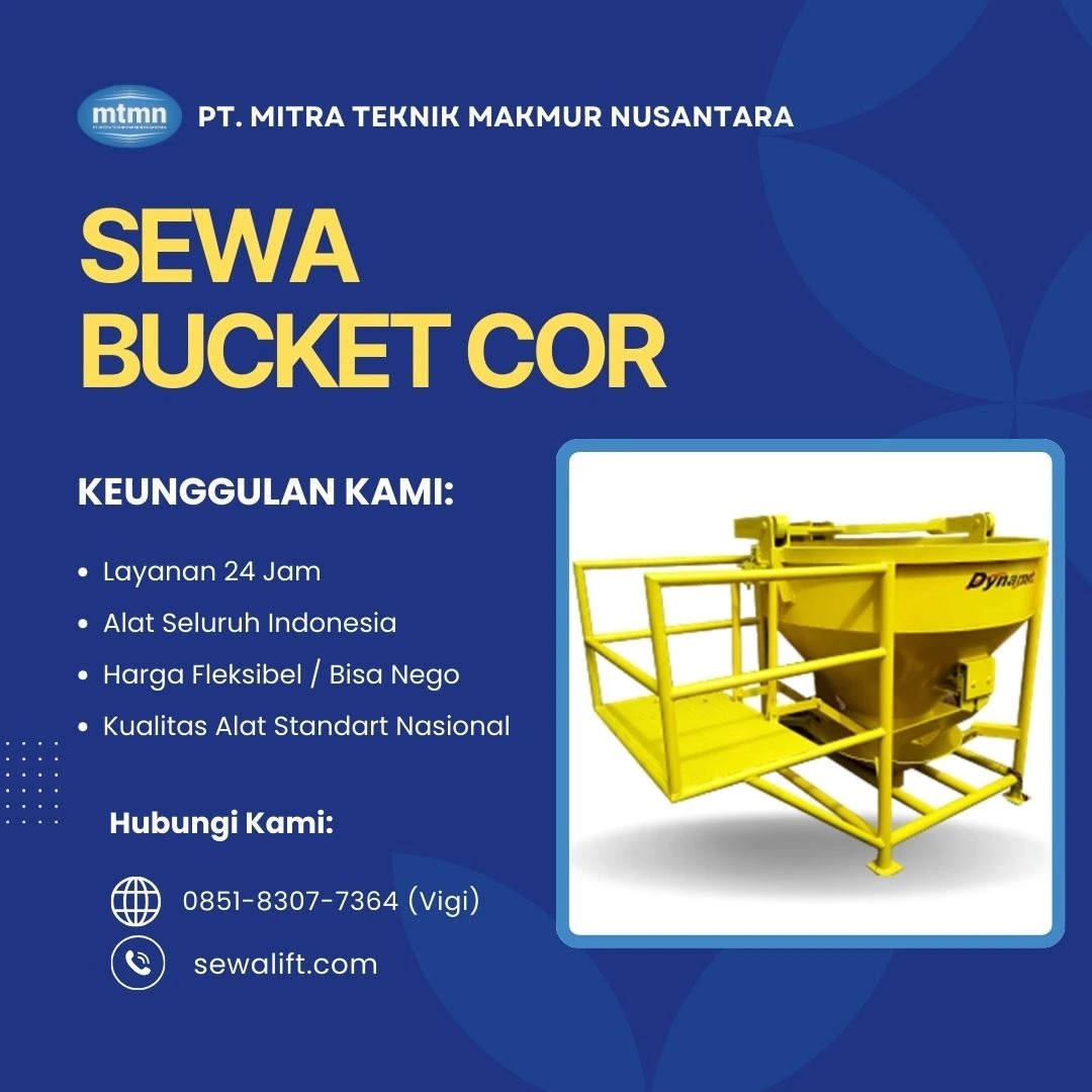 Sewa Bucket Cor Kerinci | Rental & Harga Terbaik Kerinci | WA ...