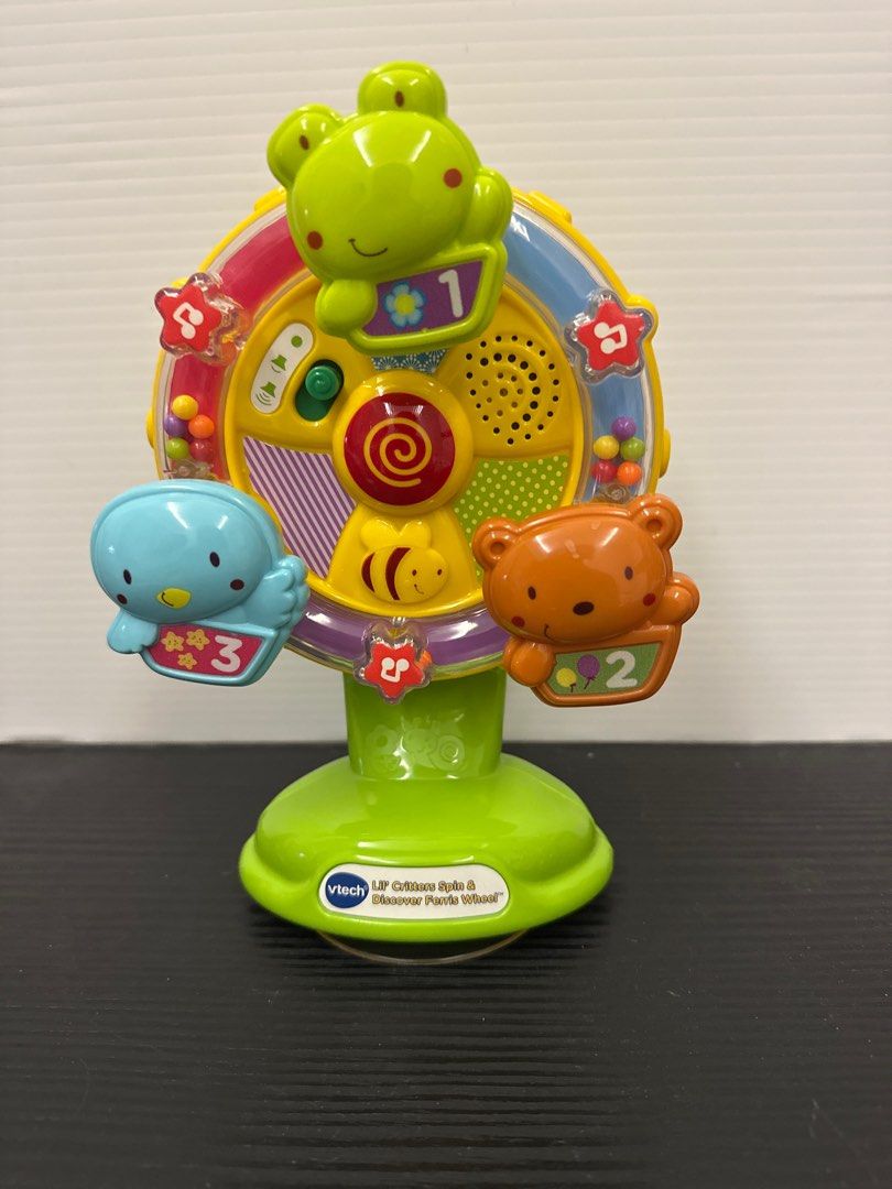 VTech Lil' Critters Spin & Discover Ferris Wheel, Babies & Kids, Infant ...
