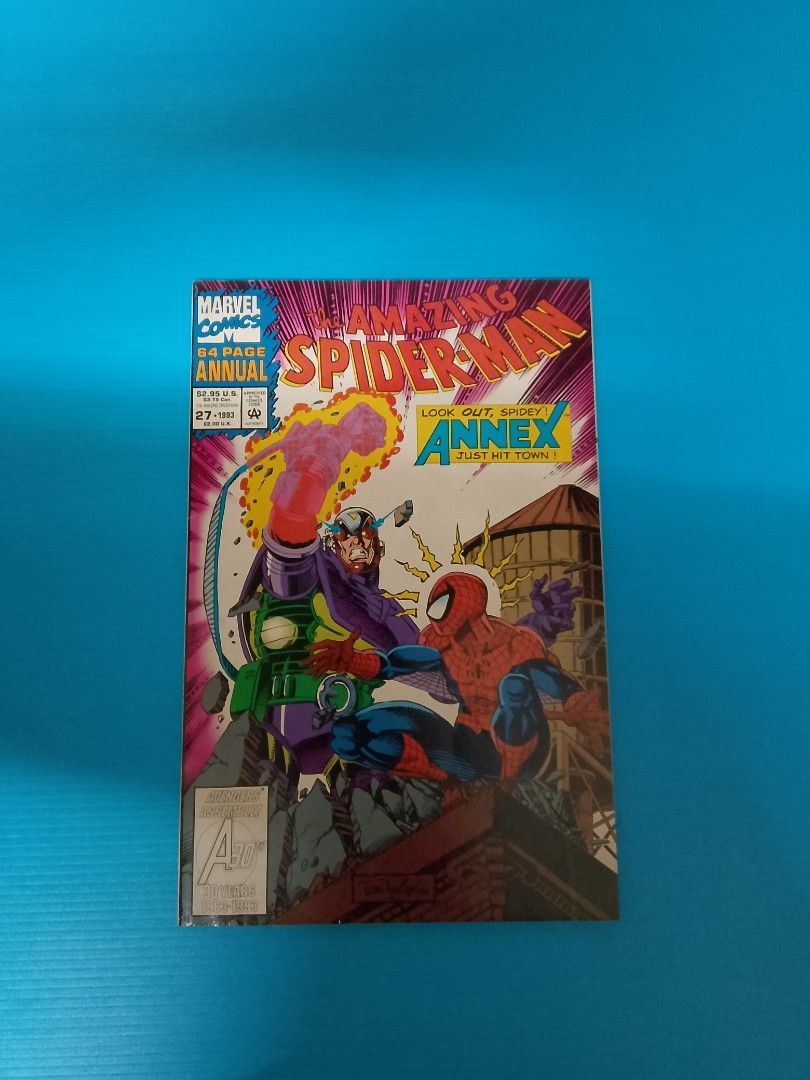 1st app Annex ! The Amazing Spiderman #Annual 27 ( Tom Lyle - Cover Art ...