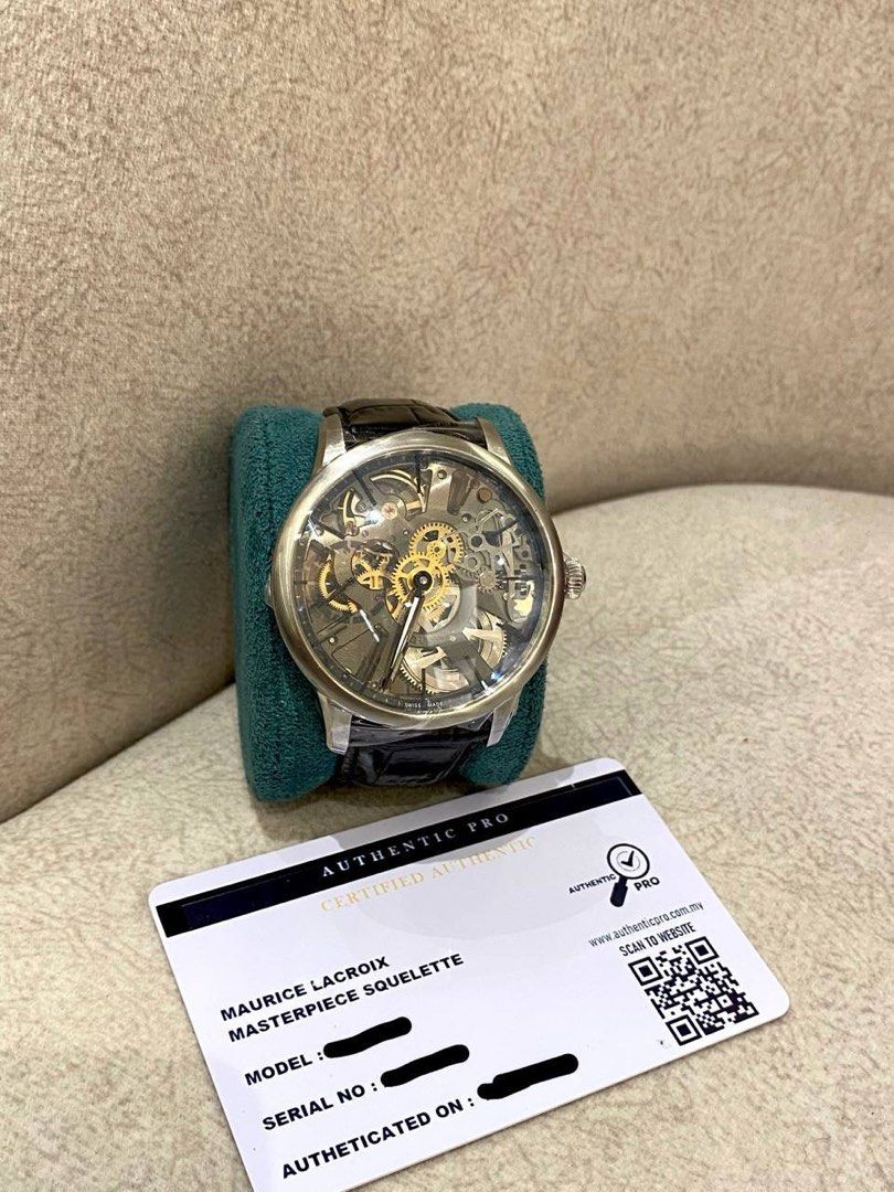 2014 MAURICE LACROIX MASTERPIECE SQUELETTE REF MP7138 43MM AUTOMATIC ...