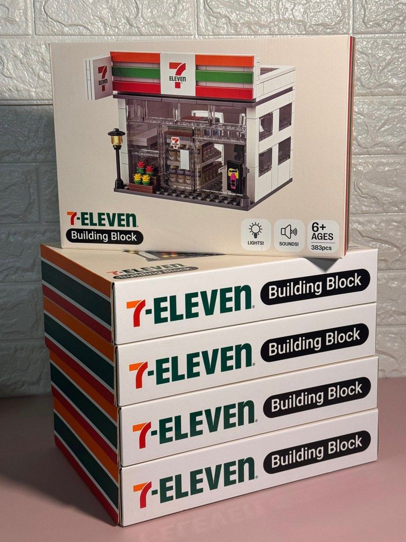 7 ELEVEN building block 2025, Hobbies & Toys, Toys & Games on Carousell