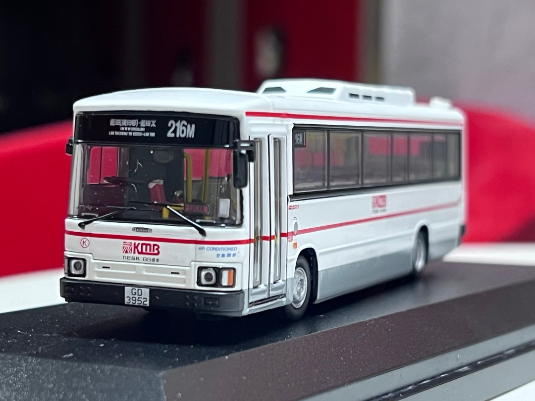 [新舊見圖]九巴 KMB 1:76 丹尼士 飛鏢 Dennis Dart 單層巴士 模型 AA24 GD3952 216M 藍田 小朋友 推車 ...
