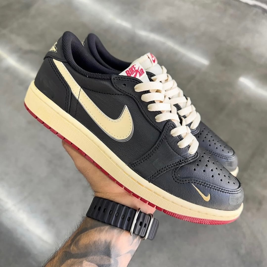 Air Jordan 1 Low OG x Nigel Sylvester 'Better with Time', Men's Fashion ...