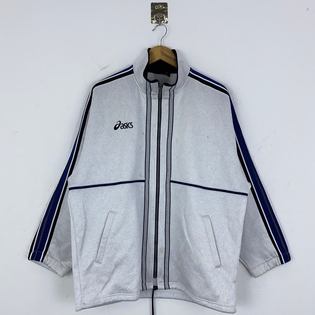 Asics Jacket, Men's Fashion, Coats, Jackets and Outerwear on Carousell