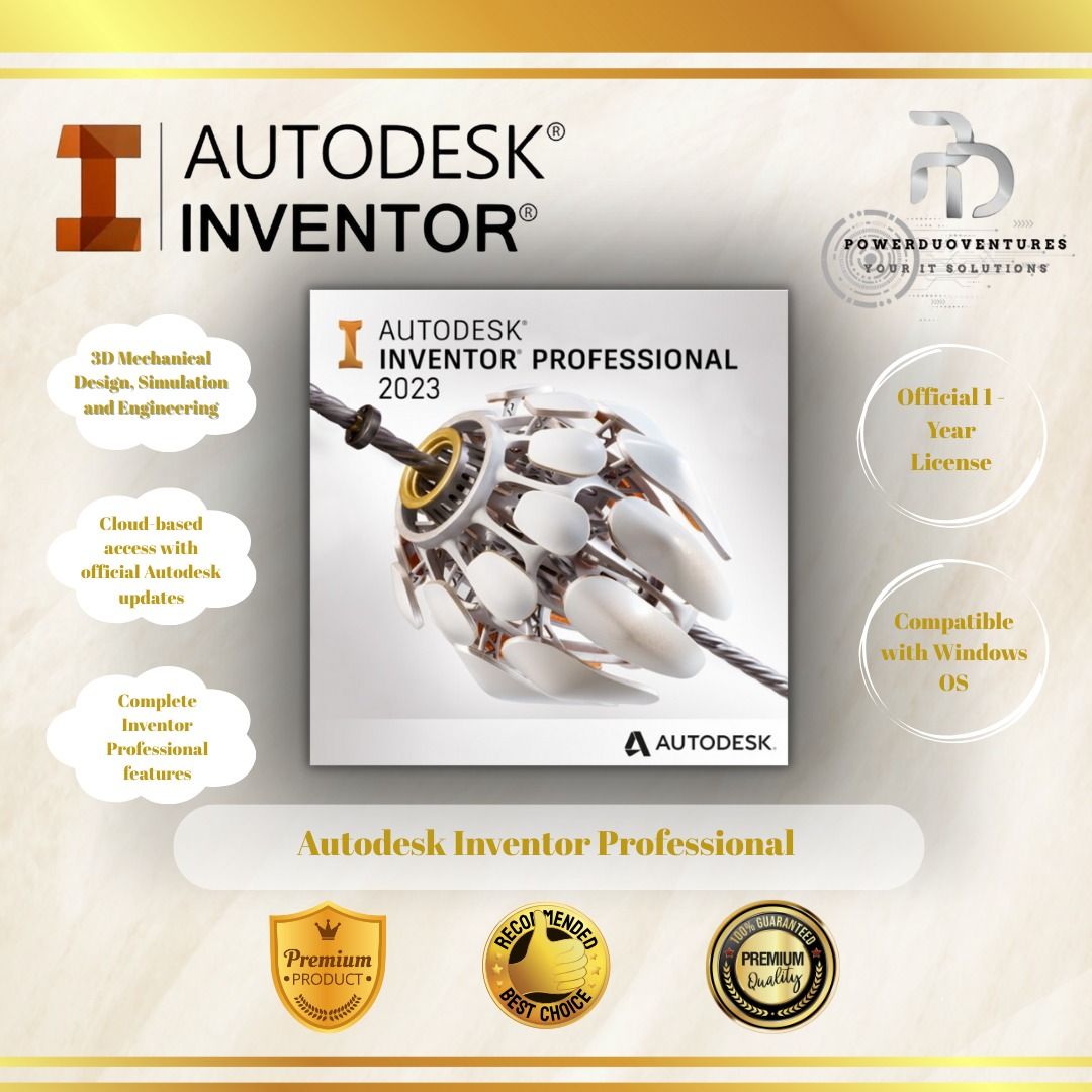 ⚙️ Autodesk Inventor 2022–2025 | 3D CAD Design Software, Computers ...