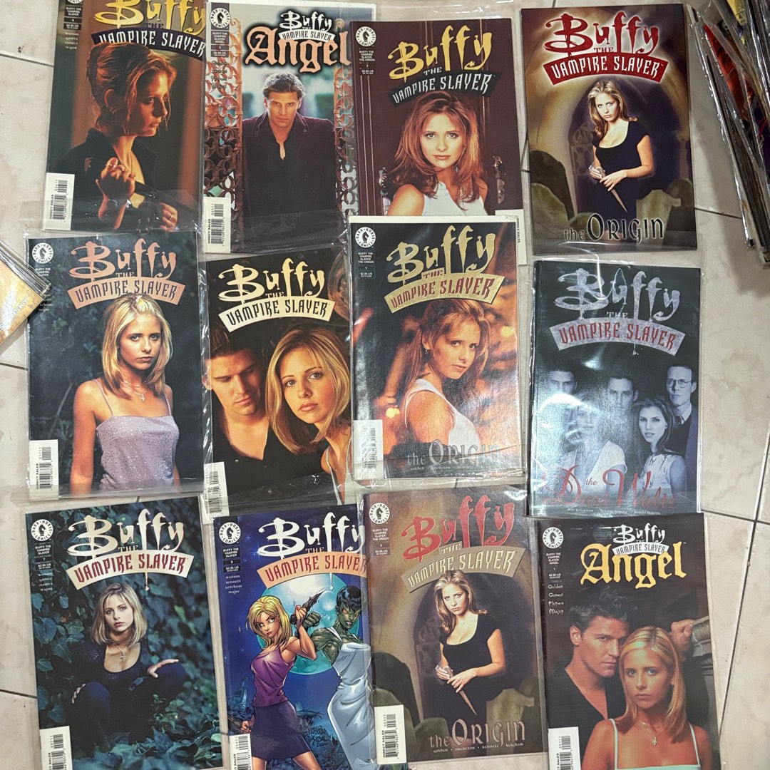 Buffy the Vampire Slayer & Angel Comic Book Collection, Hobbies & Toys ...