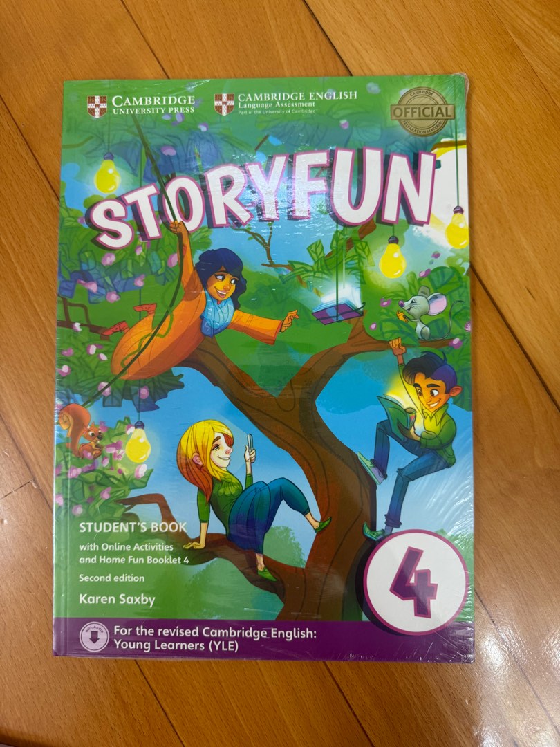 Cambridge Movers Storyfun 4 Student's Book Starters, 興趣及遊戲, 書本 & 文具 ...