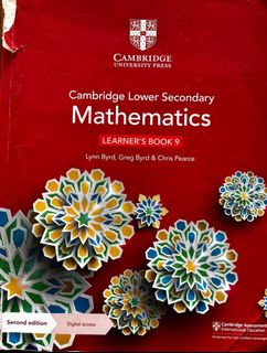 [USED] Cambridge Lower Secondary Mathematics Learner's Stage 8 Book with Digital Acces (1 Year ...