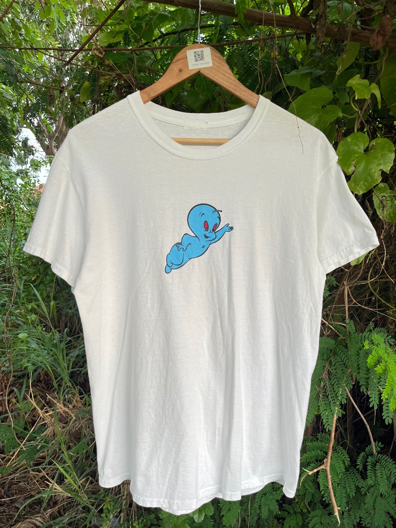 Casper The Movie Tshirt Center rare cartoon, Men's Fashion, Tops & Sets ...