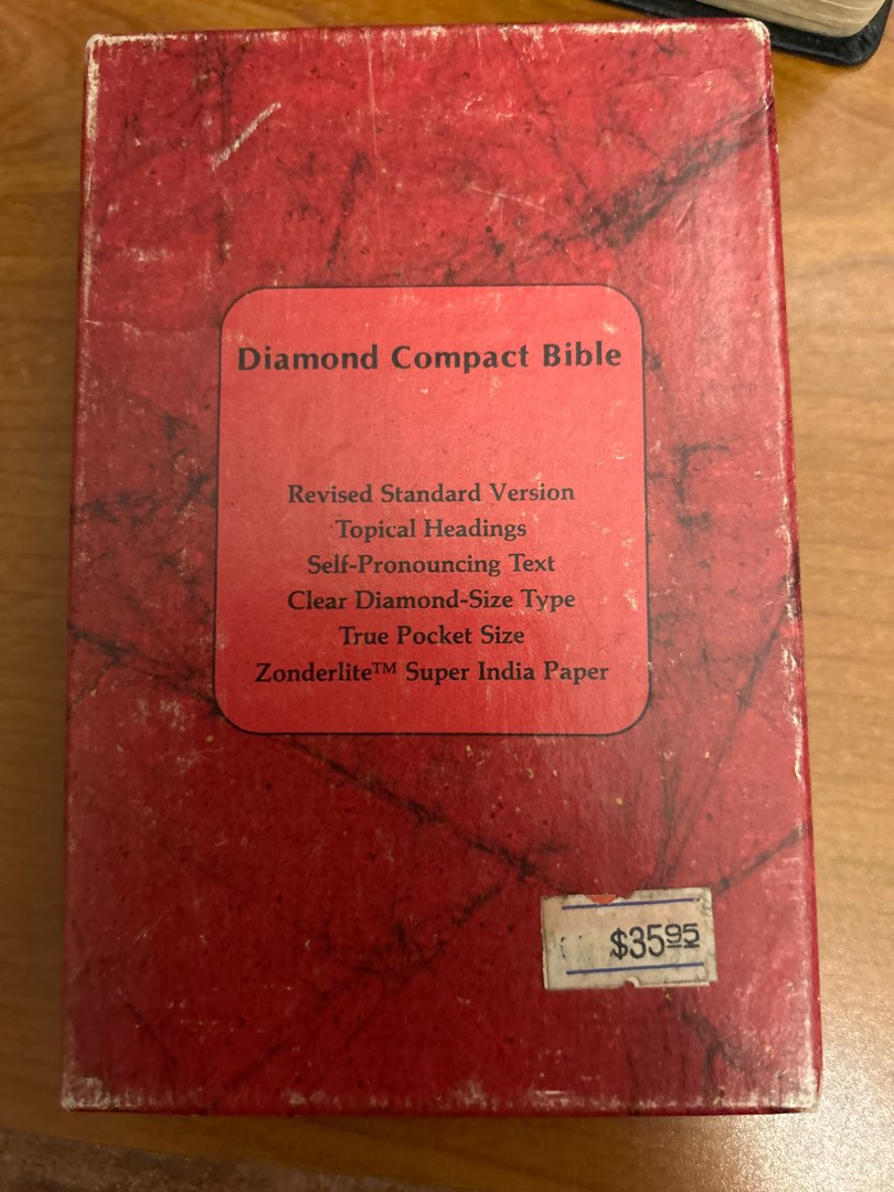 Diamond Compact Bible - Revised Standard Version, Hobbies & Toys, Books & Magazines, Religion ...