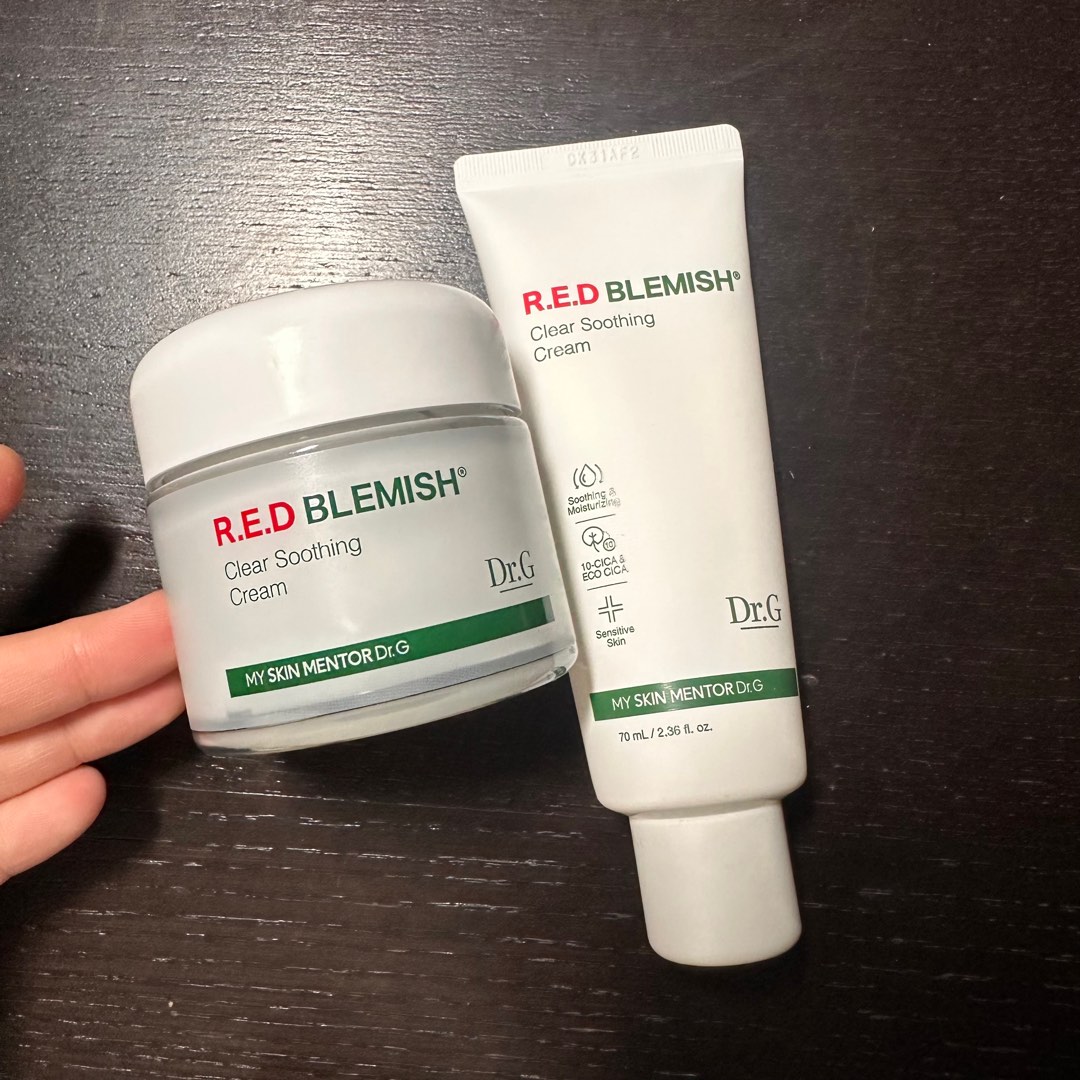 Dr G (Dr.G) RED BLEMISH Clear Soothing Cream (R.E.D), Beauty & Personal ...