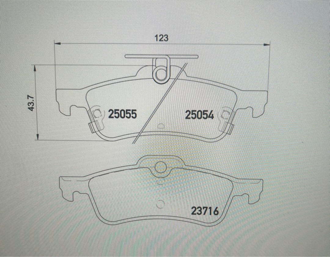 Honda Civic Type R FK2 / FK2R Ceremic Rear Brake Pads, Car Accessories ...